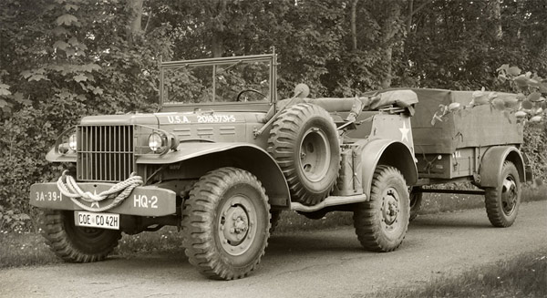 Trailer - 2 Wheel Cargo - 1ton and 3/4ton prewar - ww2dodge.com Forum