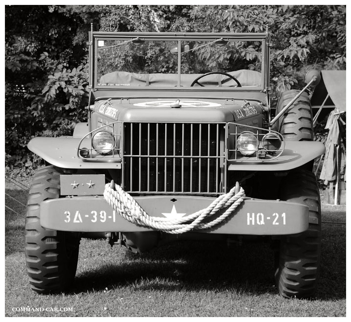 Patton Drivers Ulbeek WW2 Command Car Ambulance Dodge