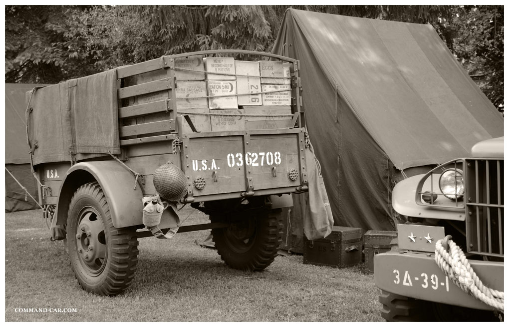 Patton Drivers Ulbeek WW2 Command Car Ambulance Dodge