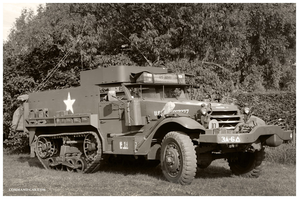 Patton Drivers Ulbeek WW2 Command Car Ambulance Dodge