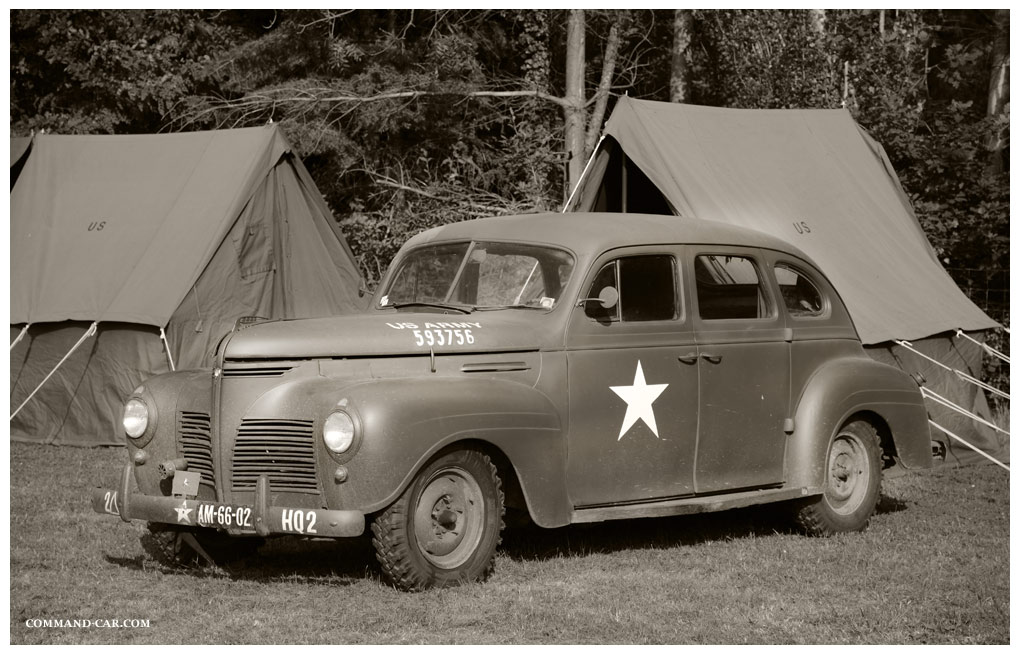 Patton Drivers Ulbeek WW2 Command Car Ambulance Dodge